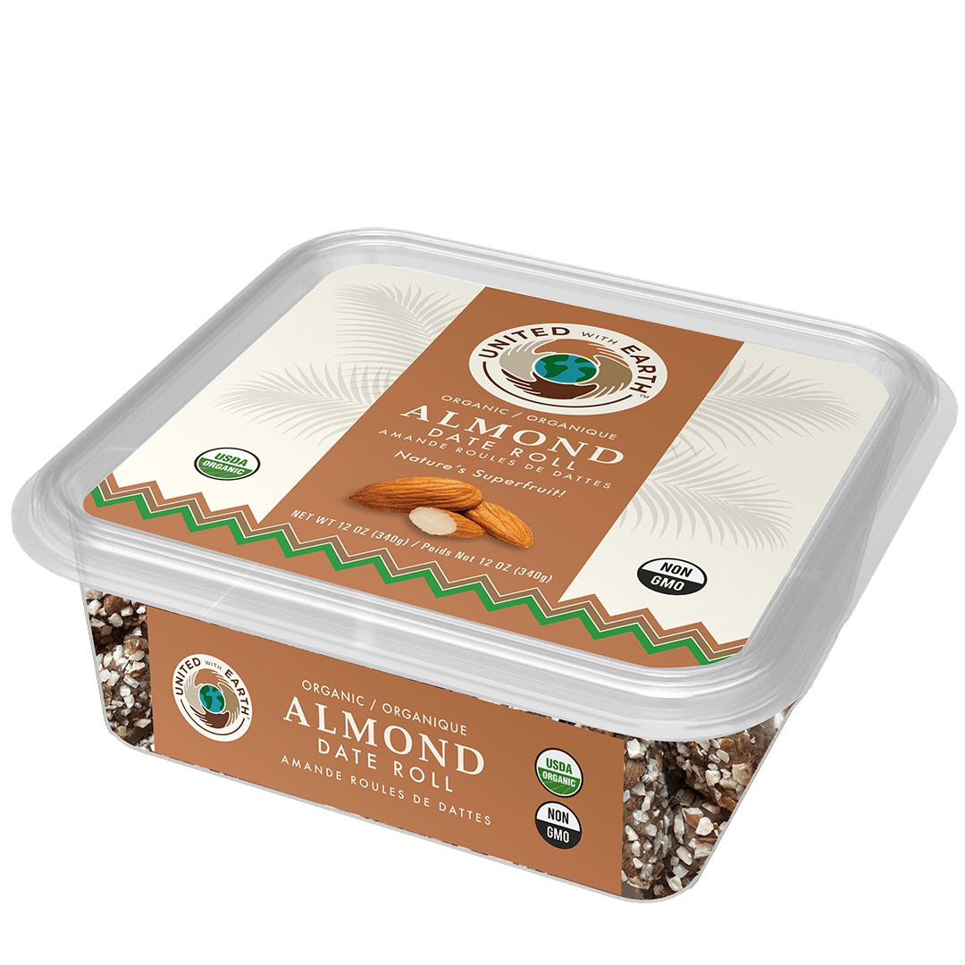 Organic Almond Date Roll - 12 oz. Tubs