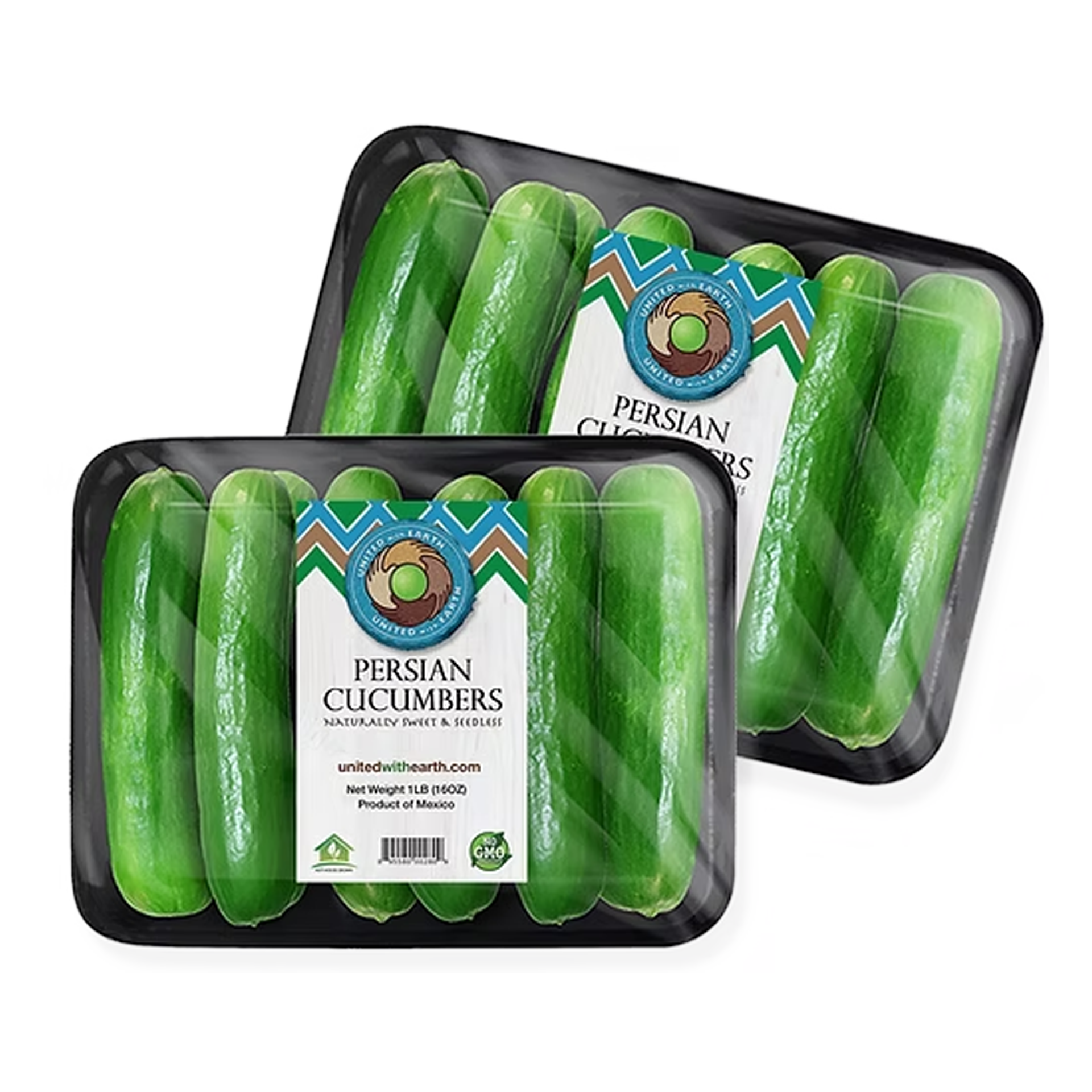 Persian Cucumbers 6 ct. Tubs